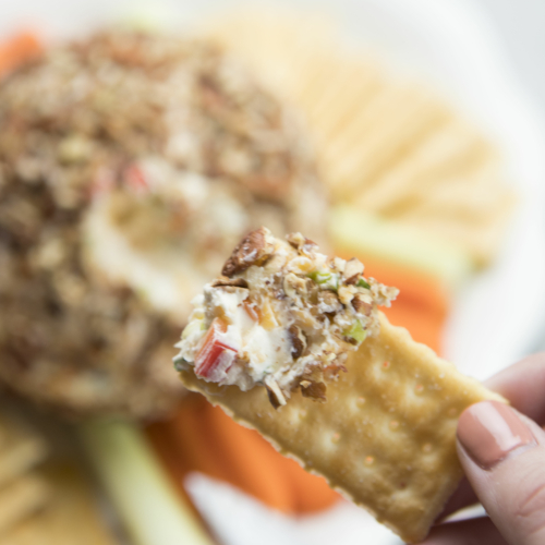 The Perfect Cheeseball - Party Chesseball Recipe - Our Best Bites