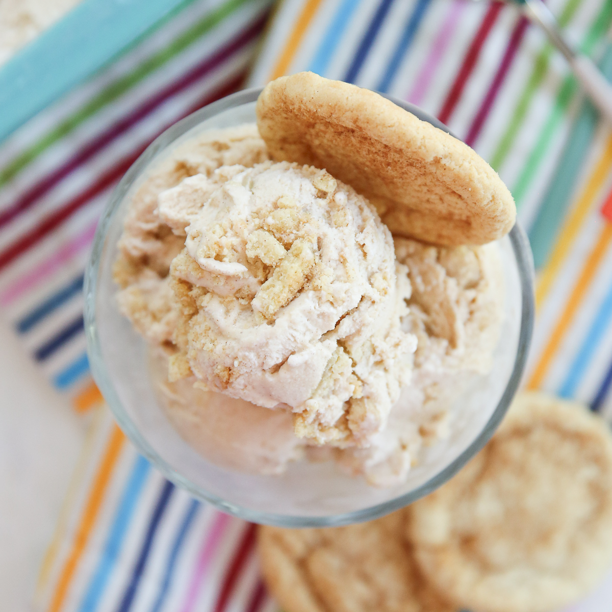 Snickerdoodle Ice Cream - Our Best Bites