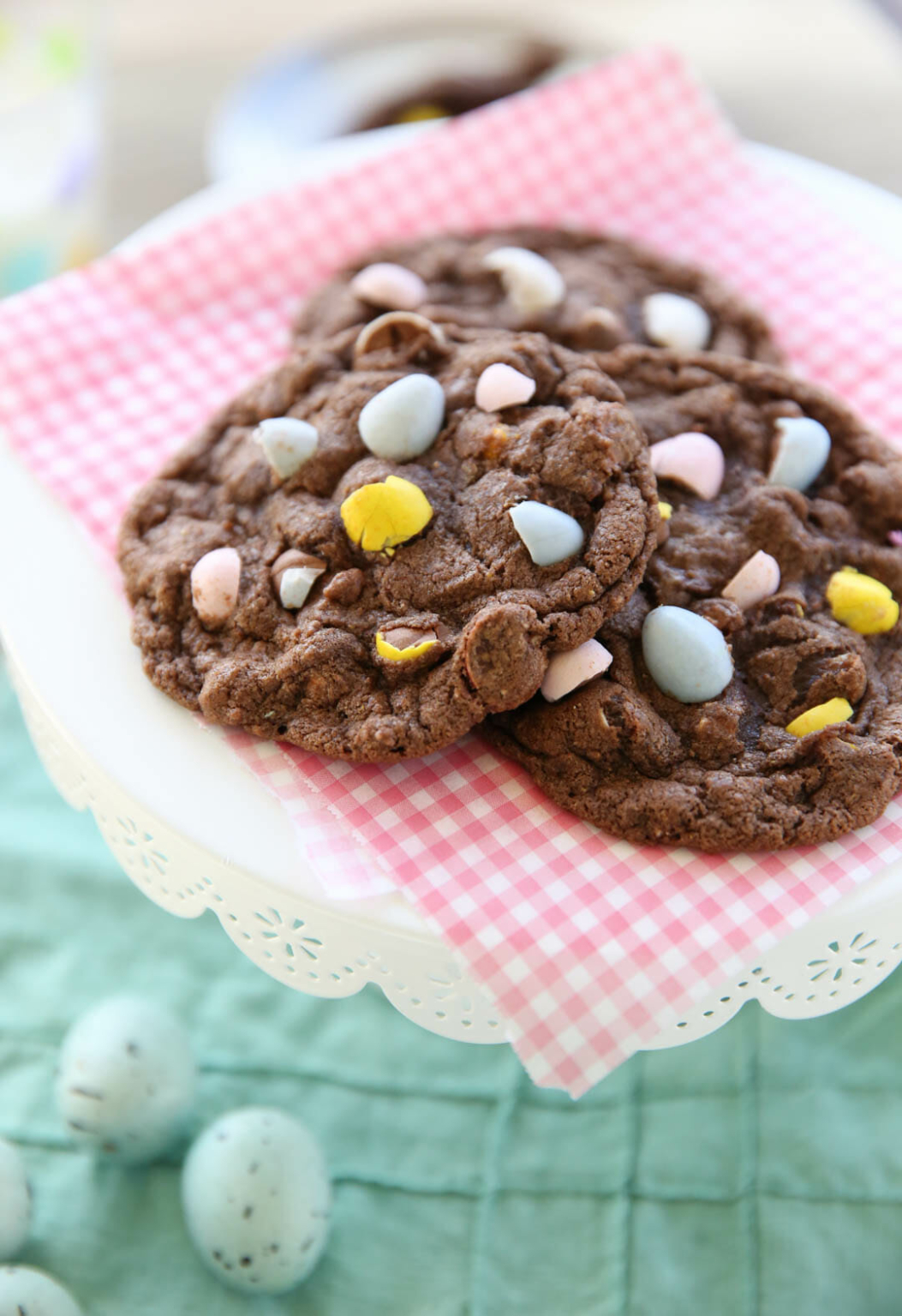 Cadbury Egg Cookies - Our Best Bites