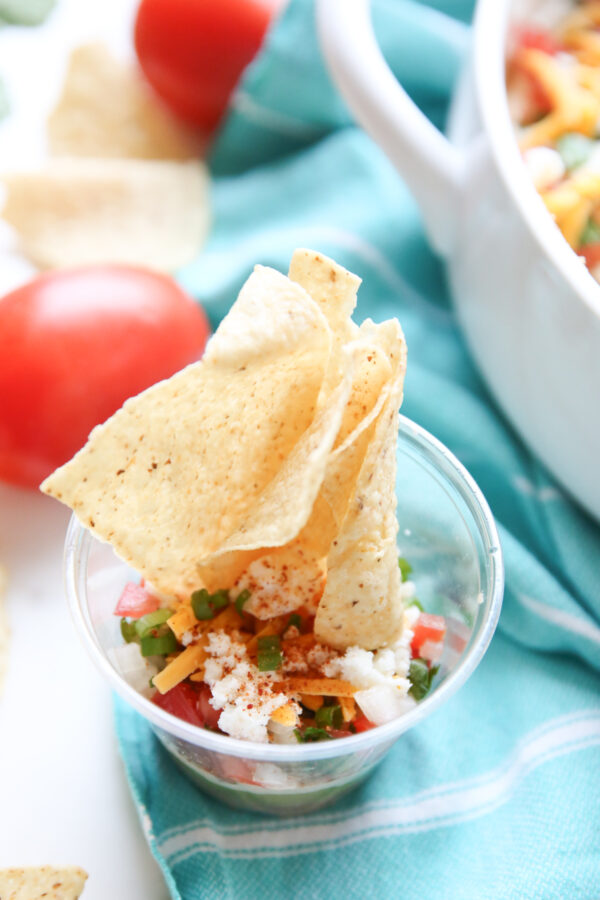 Doctored-Up 7-Layer Dip - Our Best Bites