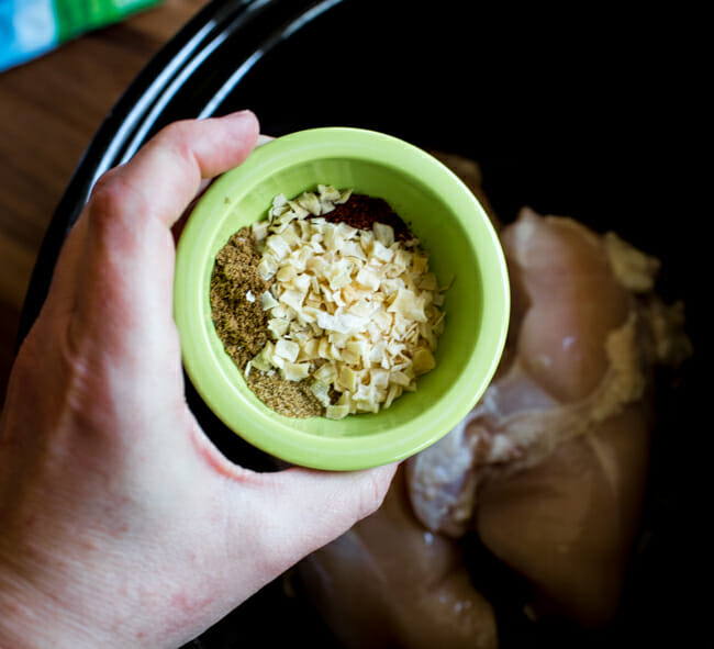 Slow Cooker Taco Chicken - Our Best Bites