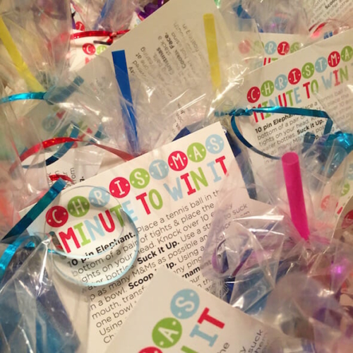 Christmas Minute to Win It Party (Plus Printable) - Our Best Bites