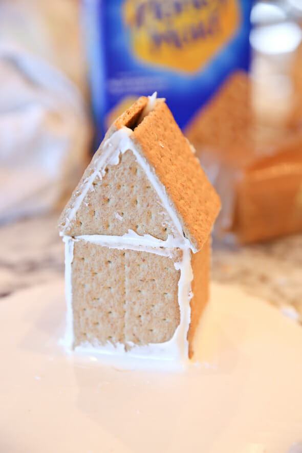 Easy Graham Cracker Gingerbread Houses - Our Best Bites