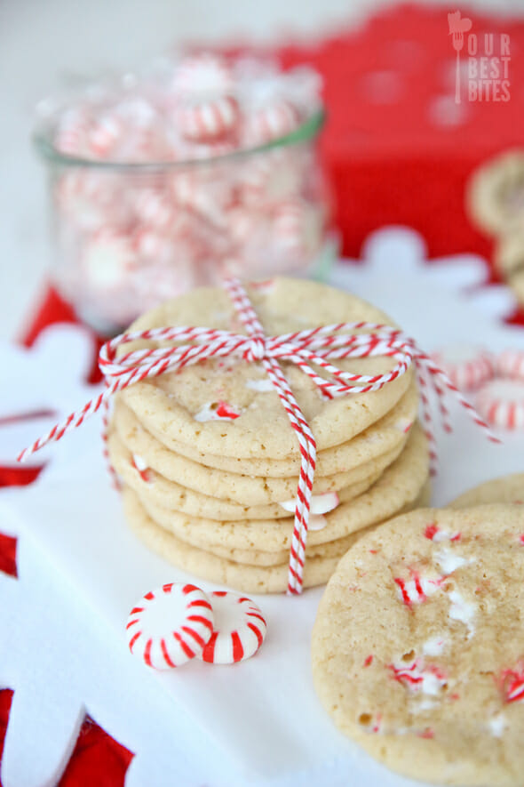 Peppermint Sugar Cookies - Our Best Bites {A holiday must!}