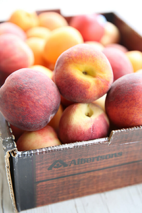 Peach-Basil Caprese Salad - Our Best Bites