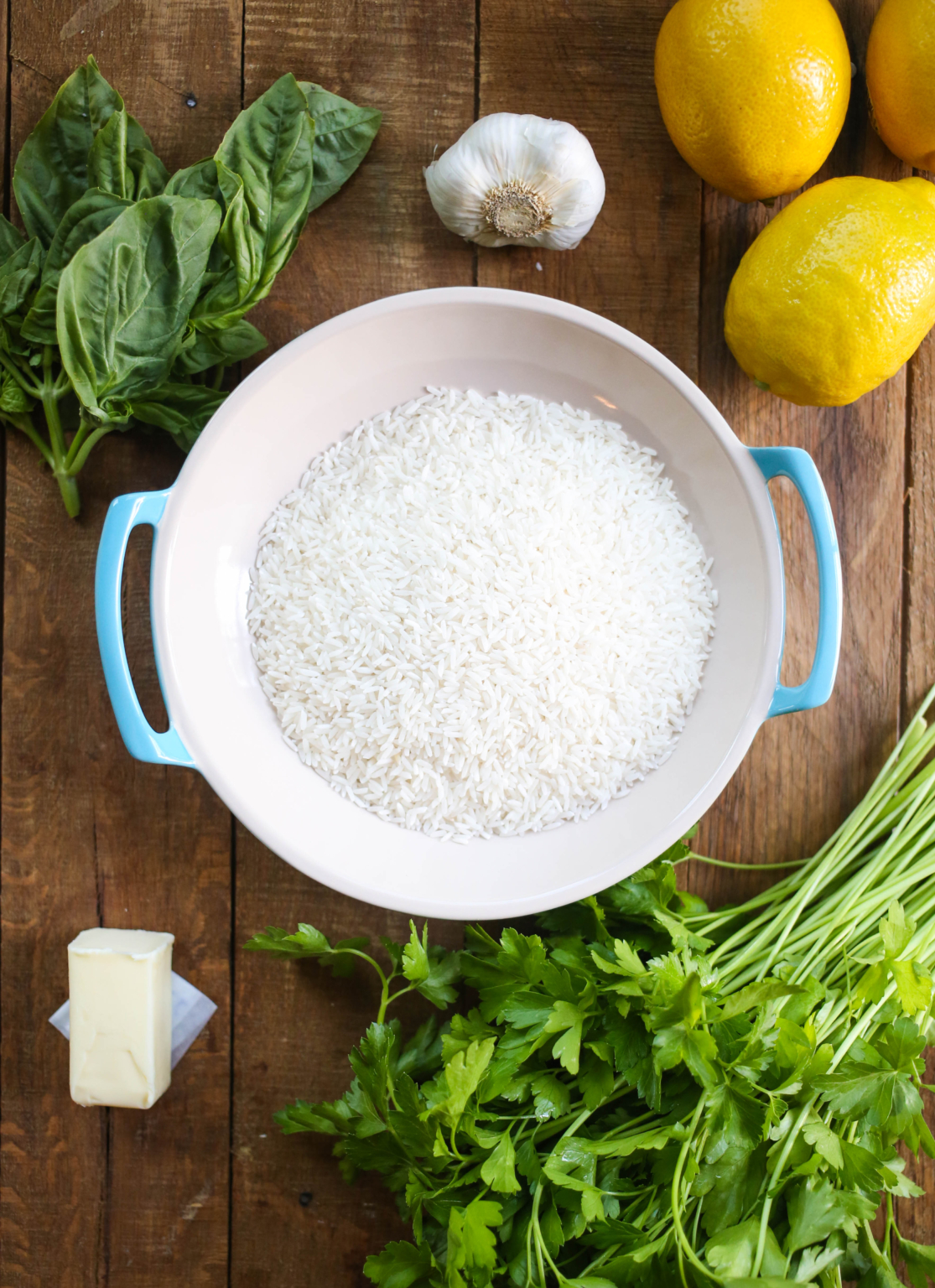 Lemon Garlic Herb Rice Recipe - Our Best Bites