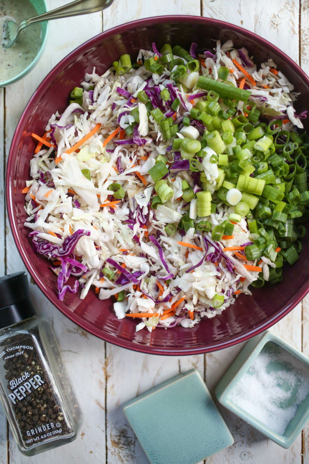 Charred Pepper Slaw - Our Best Bites