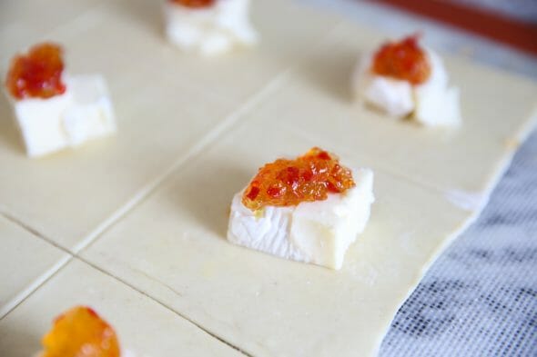 Mini Pastry-Wrapped Brie Bites - Our Best Bites