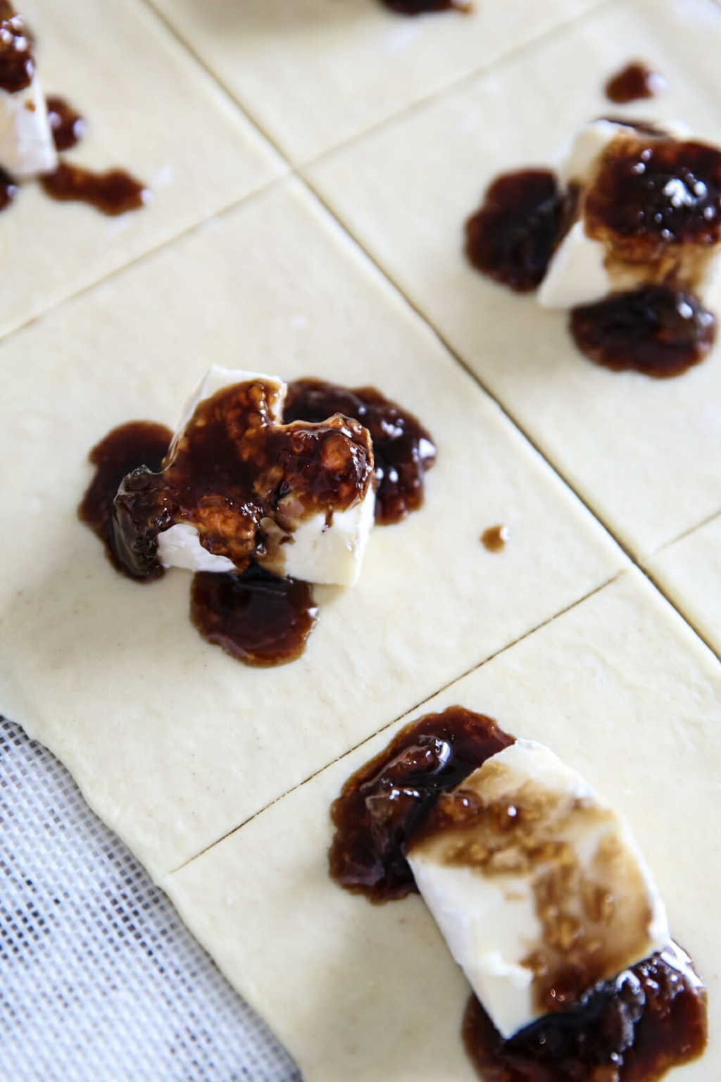 Mini Pastry-Wrapped Brie Bites - Our Best Bites