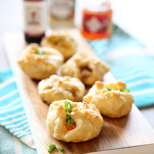 Mini Pastry-Wrapped Brie Bites - Our Best Bites