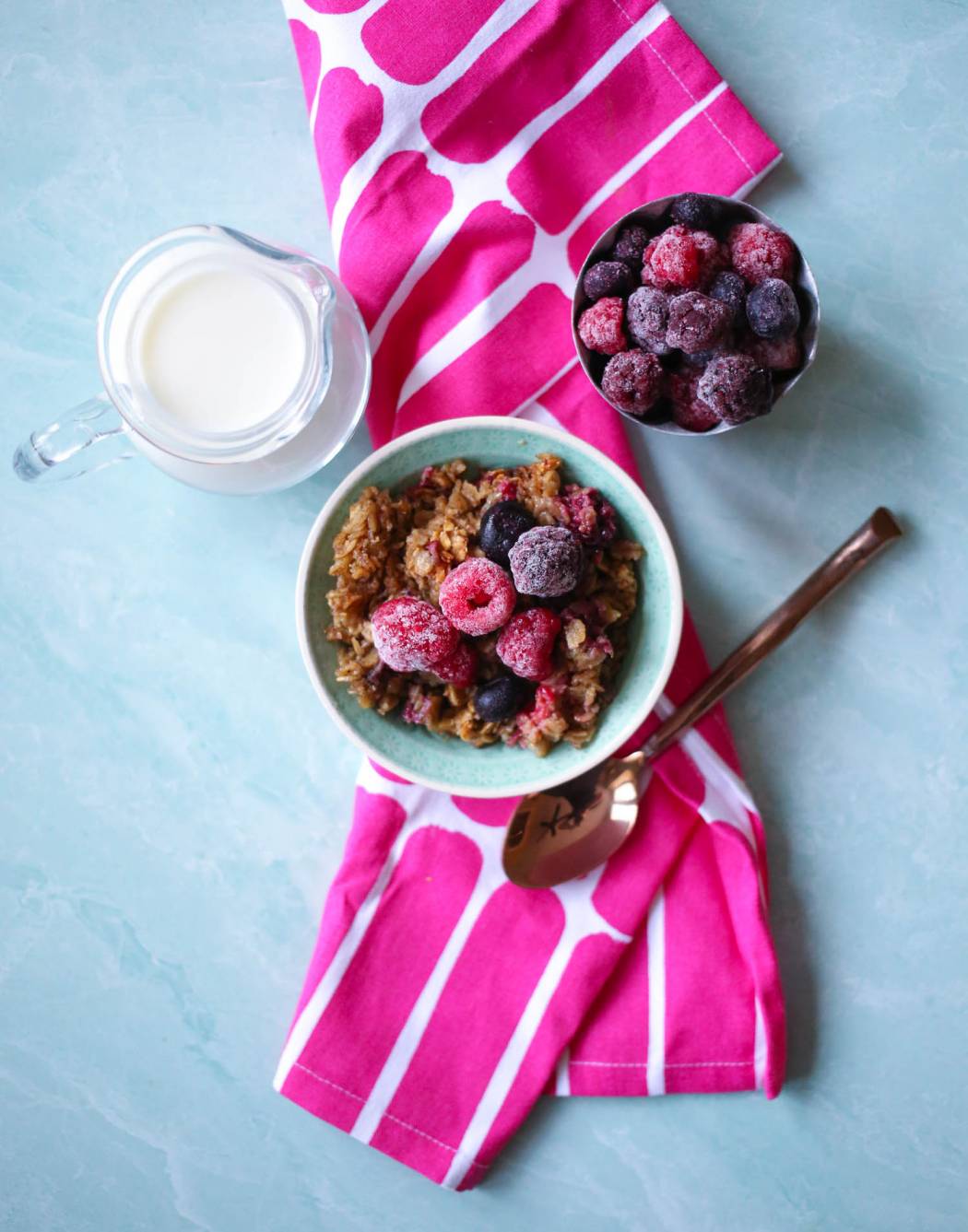 Mixed Berry Baked Oatmeal - Our Best Bites