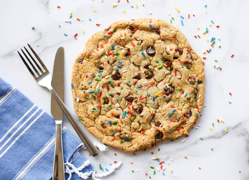Big Giant Chocolate Chip Cookie - Our Best Bites