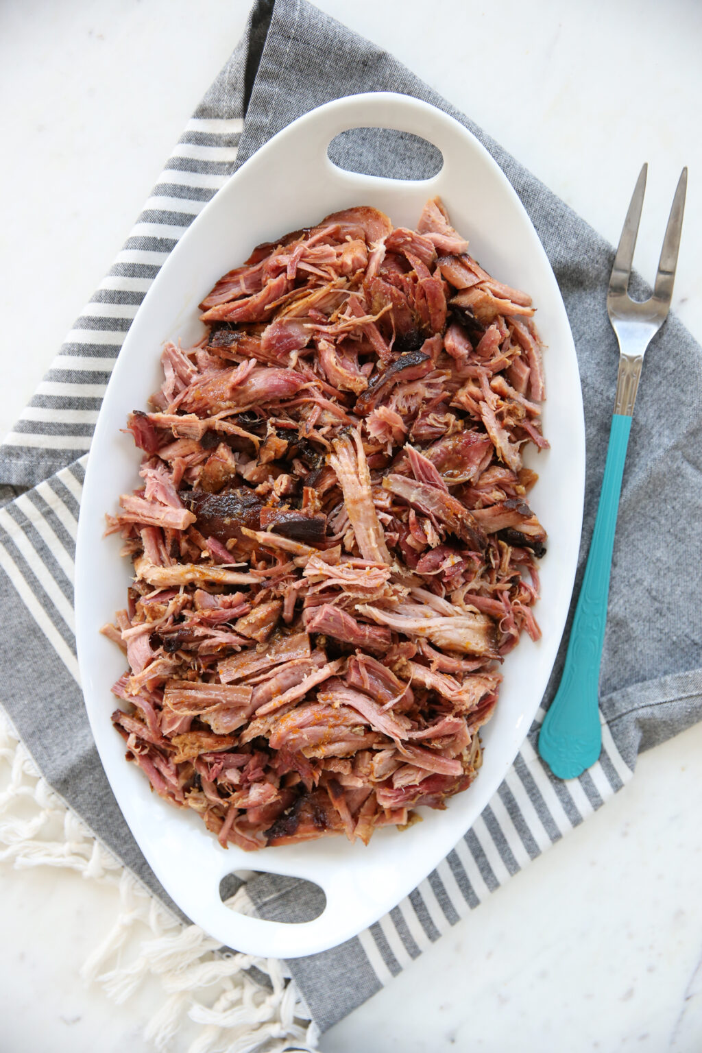 Smoked Pulled Ham - Our Best Bites