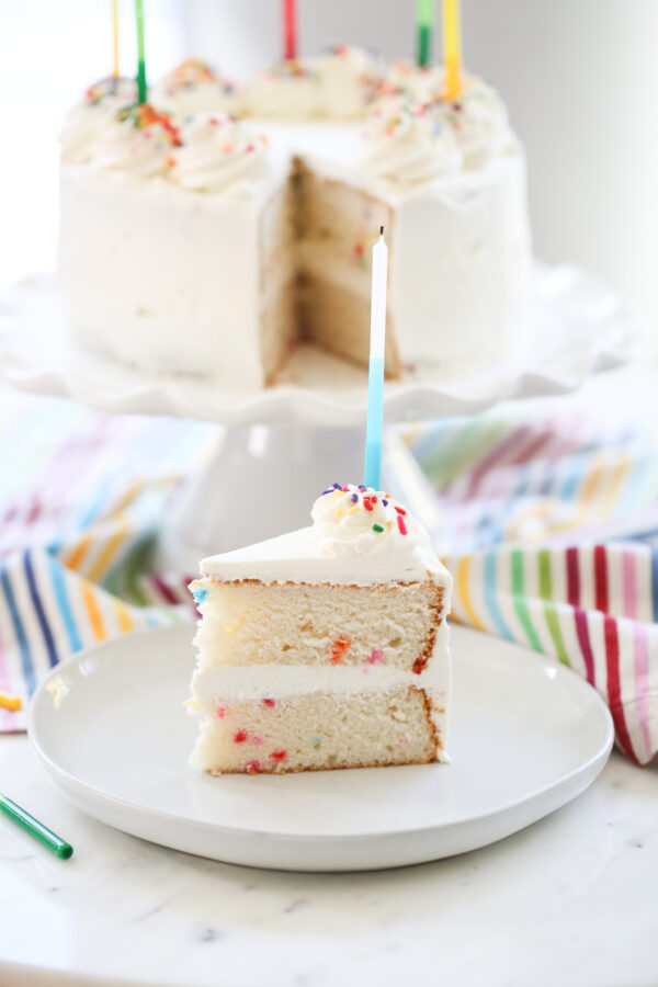 Easy White Cake - Our Best Bites