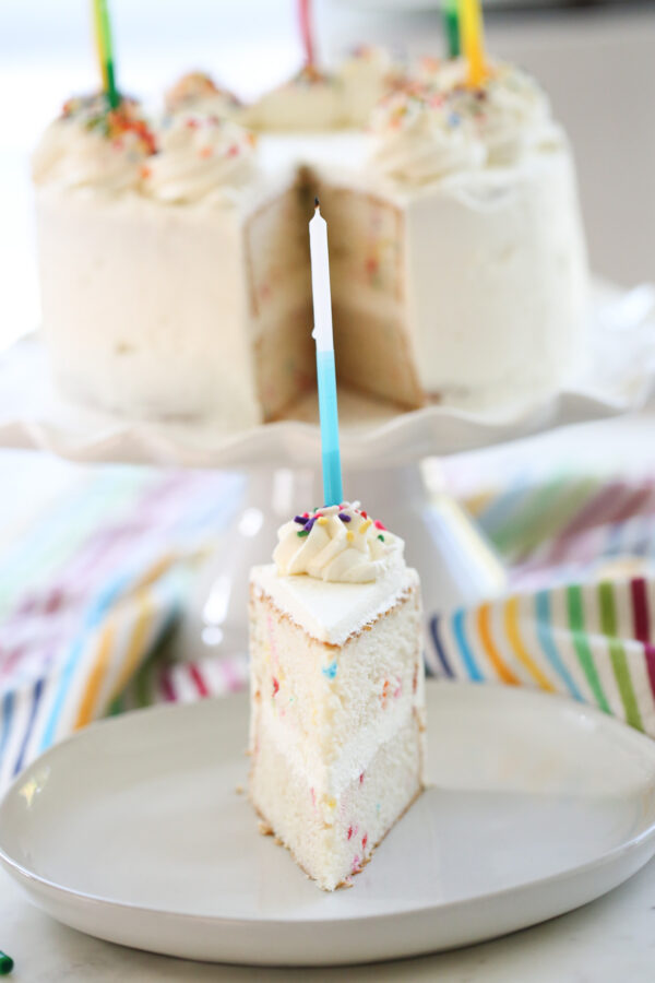 Easy White Cake - Our Best Bites