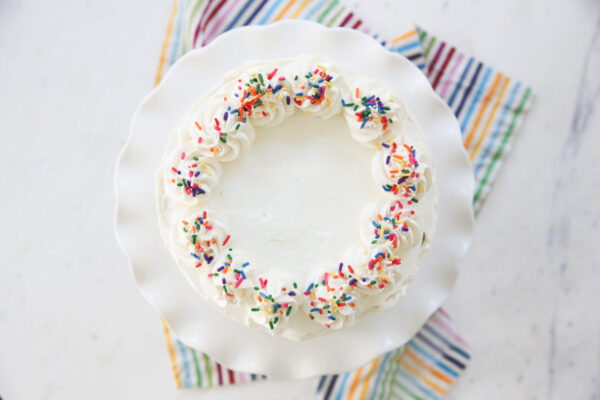 Easy White Cake - Our Best Bites