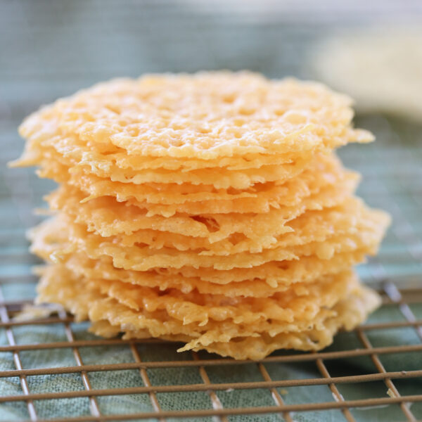 Baked Parmesan Crisps - Our Best Bites