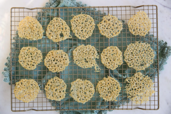 Baked Parmesan Crisps - Our Best Bites