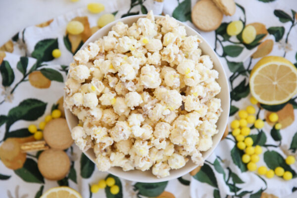 Lemon Cookie Crunch Popcorn - Our Best Bites