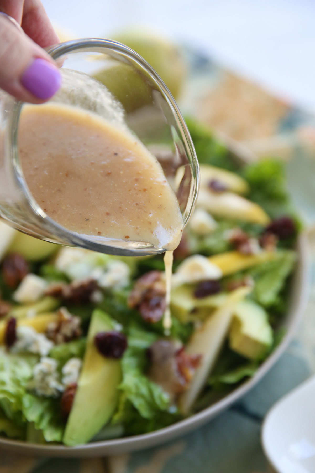 Pear Blue Cheese Salad With Candied Pecans Our Best Bites