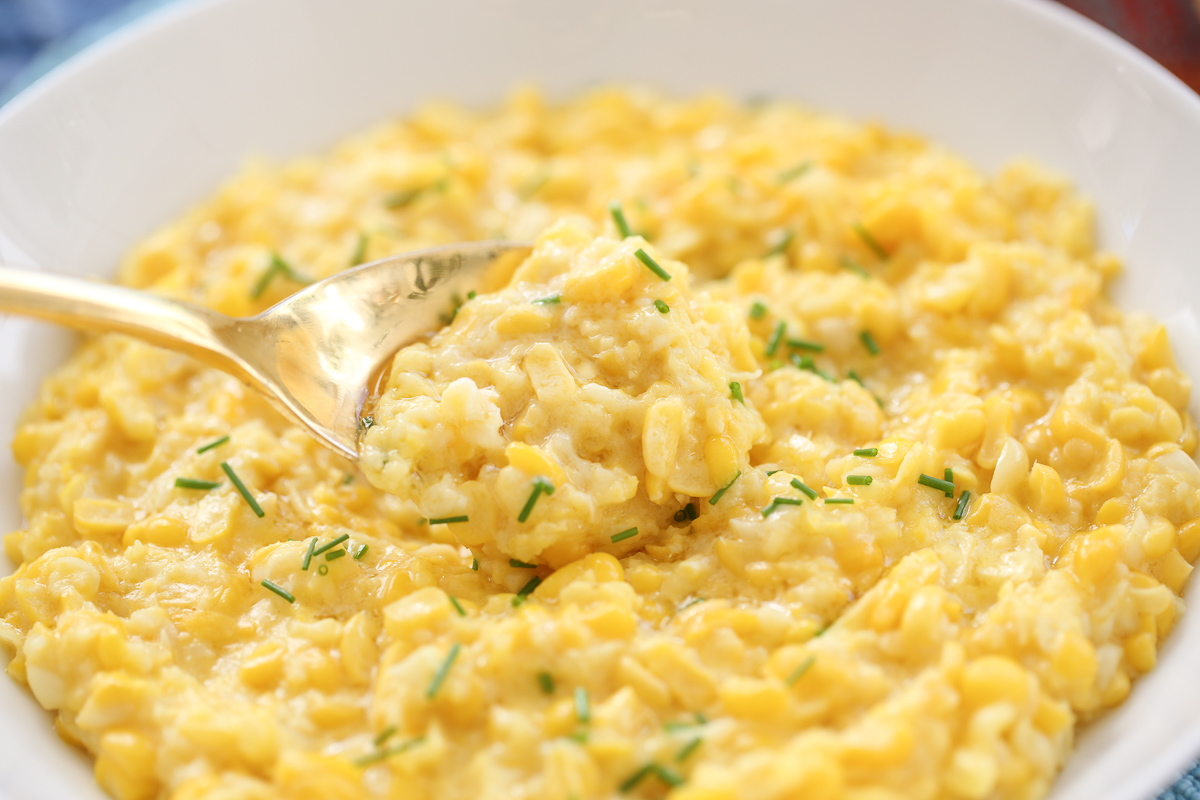 Easy Southern-Style Creamed Corn - Our Best Bites