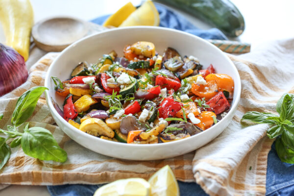 Easy Grilled Vegetables | How to Grill Vegetables in a Grill Basket